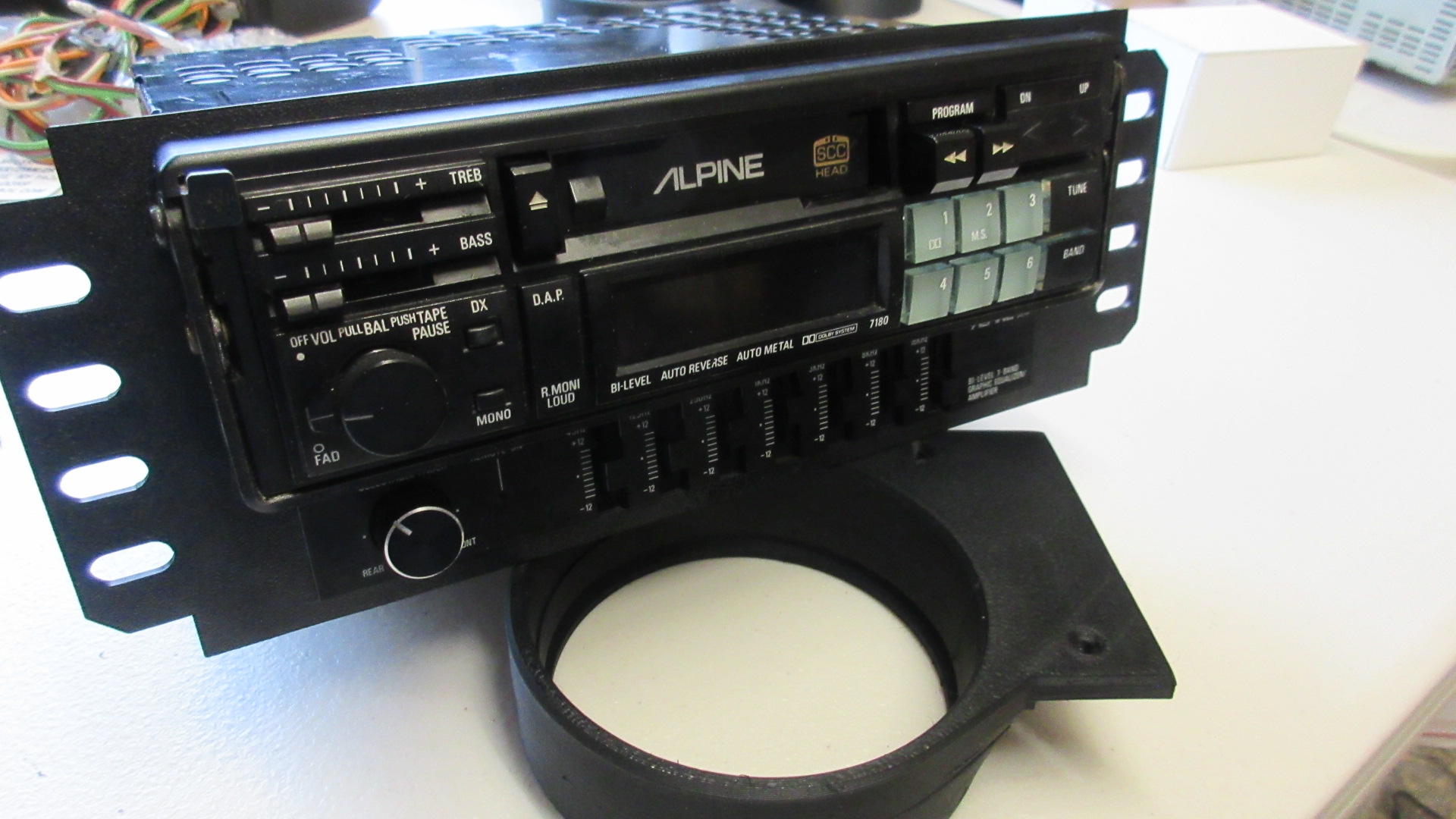 Custom Single DIN Stereo Adapter for Third Gen Camaro/Firebird ...
