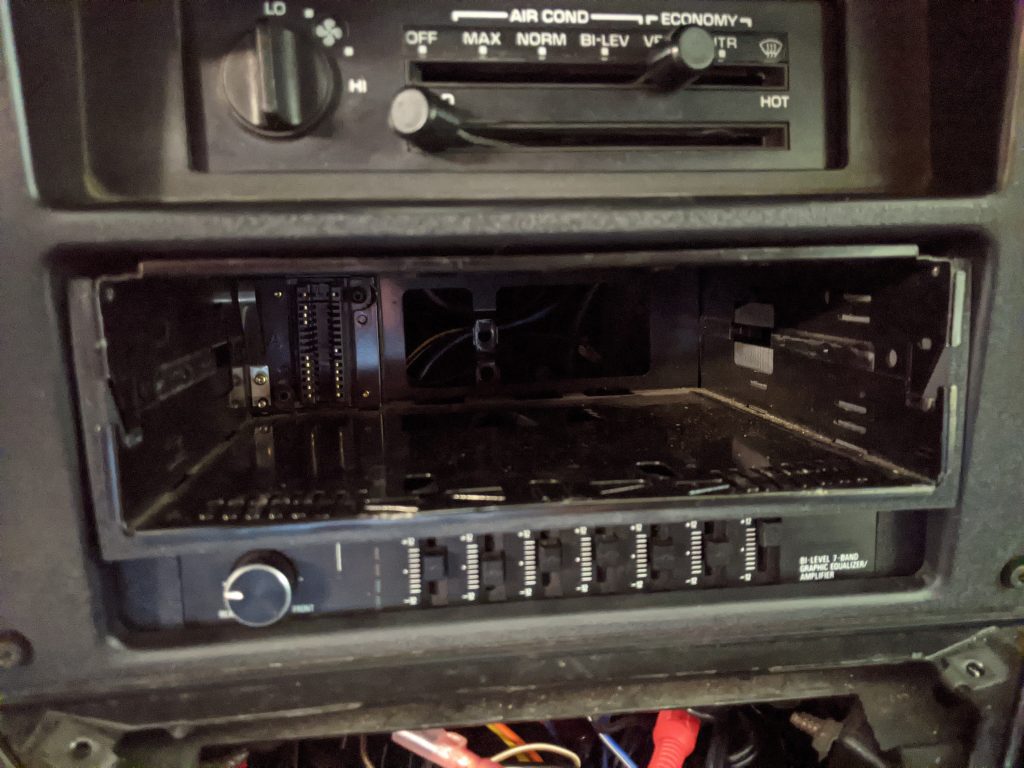 Custom Single DIN Stereo Adapter for Third Gen Camaro/Firebird ...