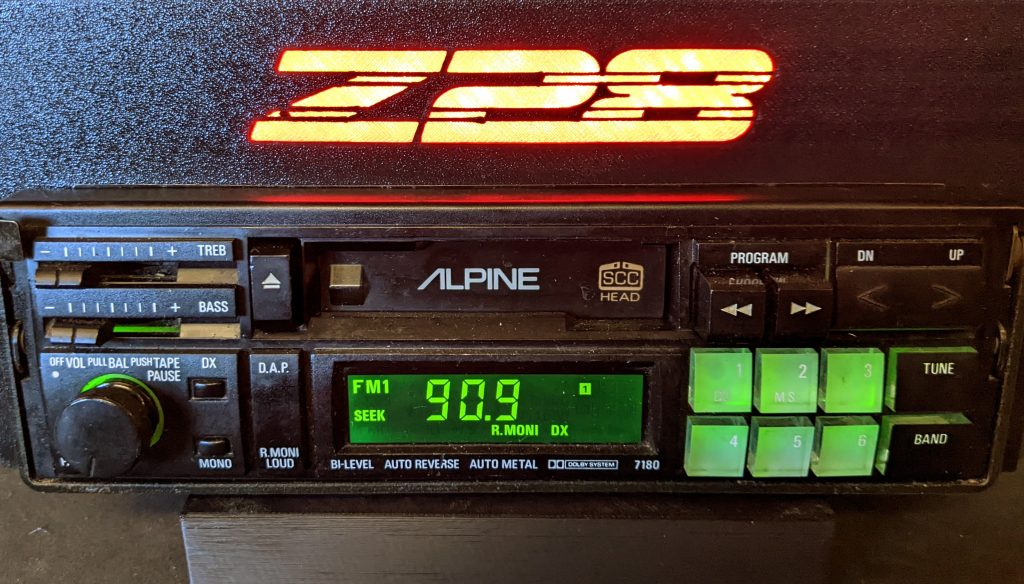 Third Gen/3rd Gen Camaro "Z28" Single DIN Stereo Console Adapter ...